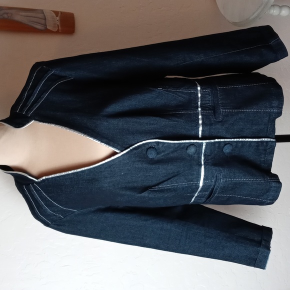 Boom Boom Jeans | Jackets & Coats | Boom Boom Jeans Denim Blazer | Poshmark